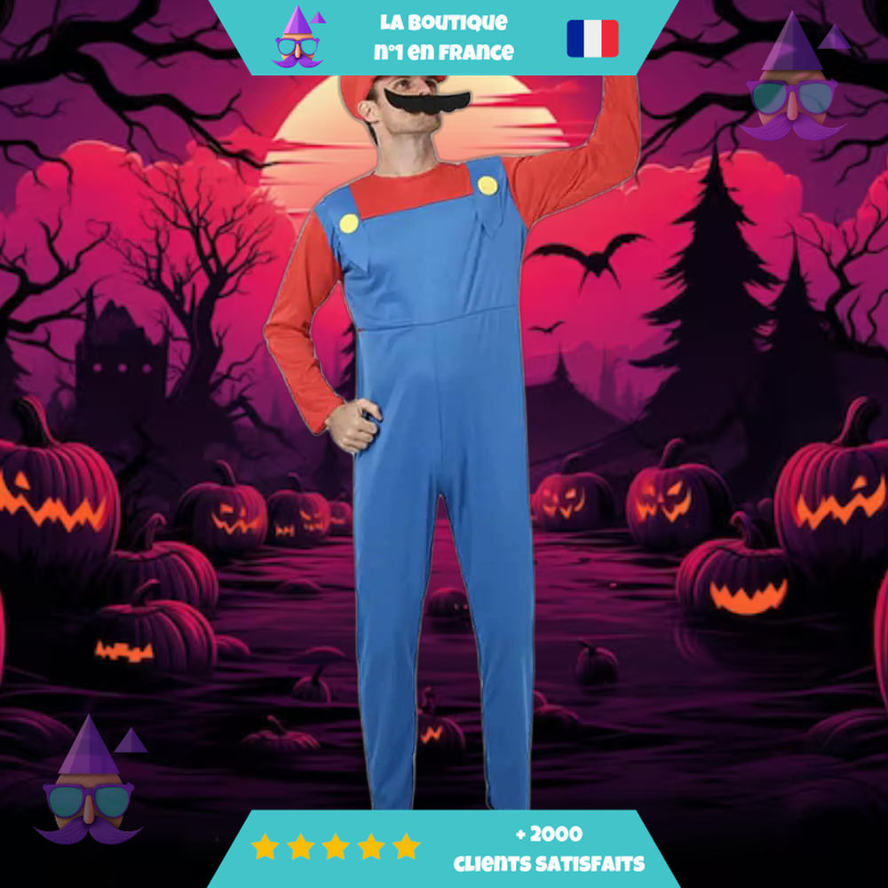 Déguisement Mario Bros homme | Boutique Déguisement